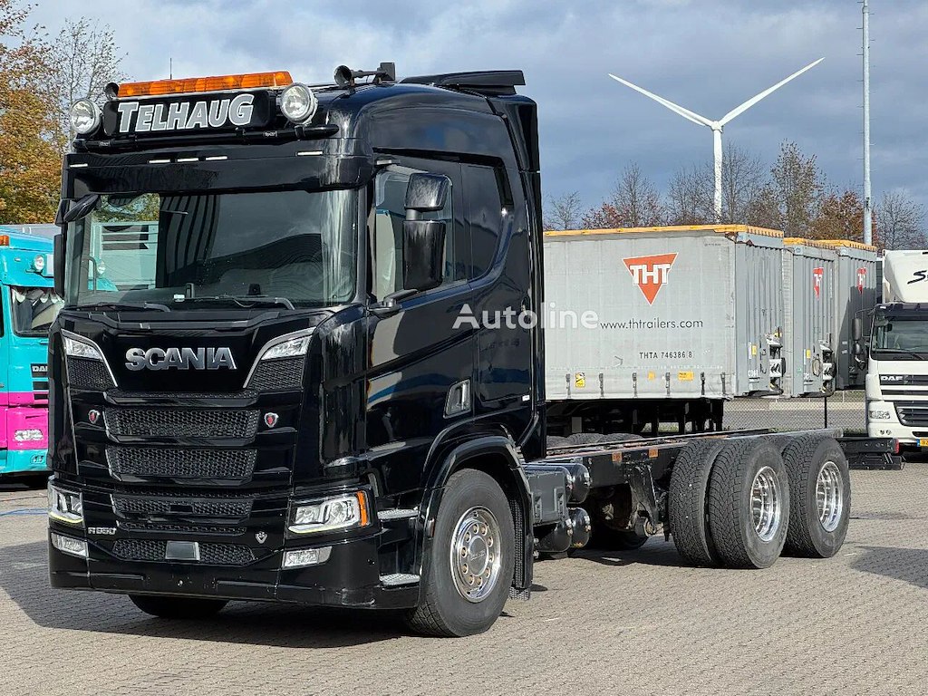 Scania R650 V8 6x4 Chassis Retarder WB 4.50 Only 465tkm! kamion šasija