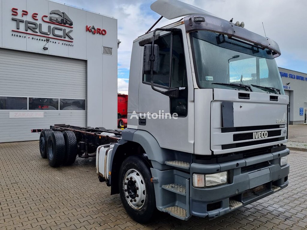 IVECO Eurotech 430 , Steel /Air , 6x2 kamion šasija
