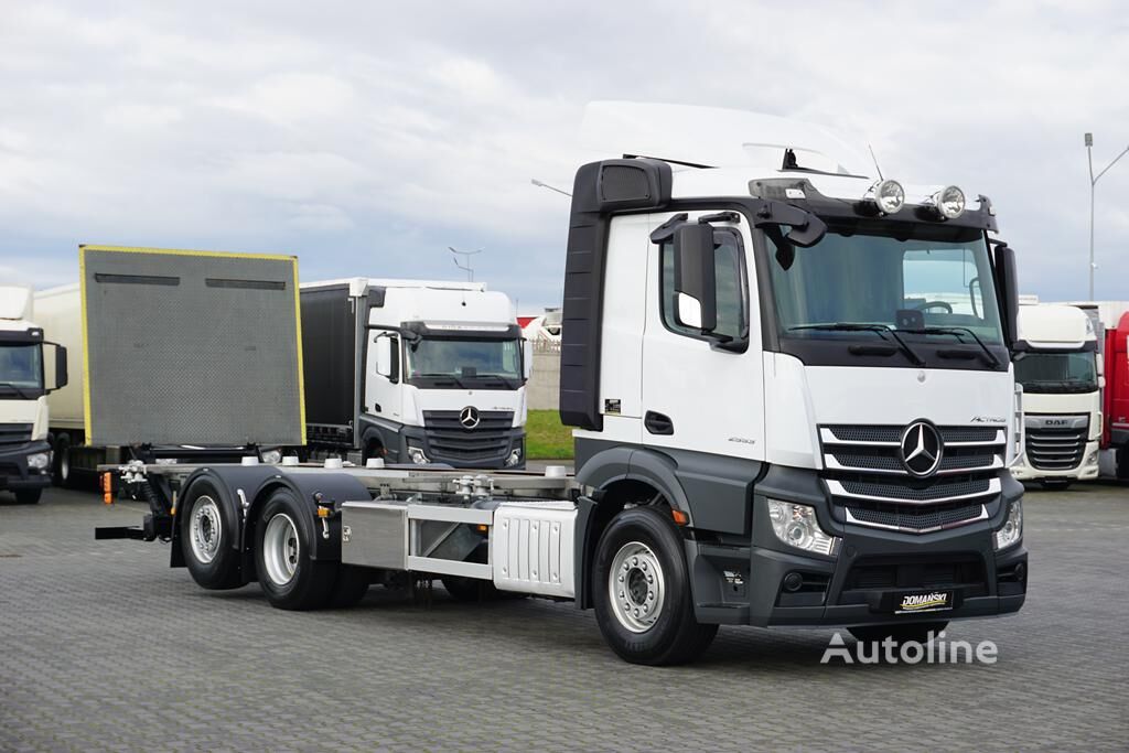 Mercedes-Benz ACTROS / 2553 / ACC / E 6 / BDF + WINDA / 7.15 , 7.45, 7.82 M / kamion šasija