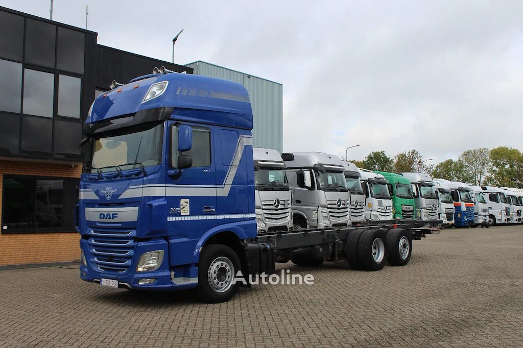 DAF XF 510 * EURO6 * MANUAL * 6X2 * kamion šasija
