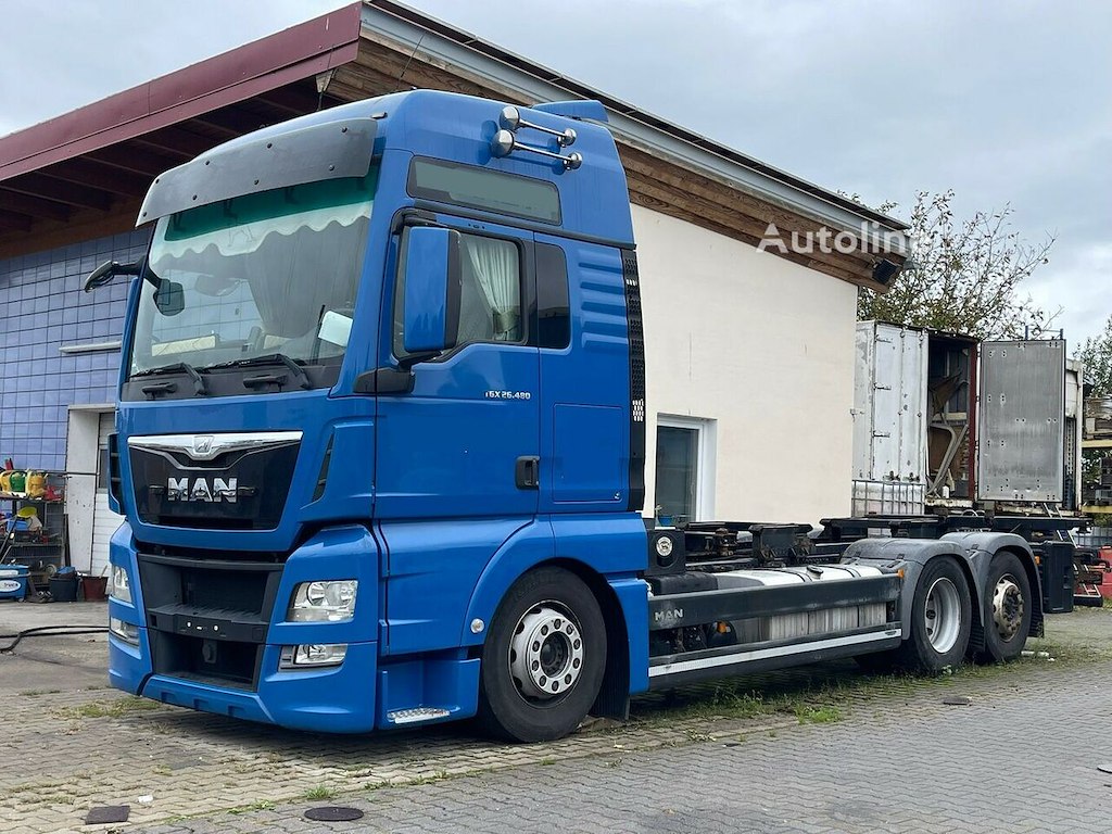 MAN TGX 26.480 6x2 BDF XXL ACC kamion šasija