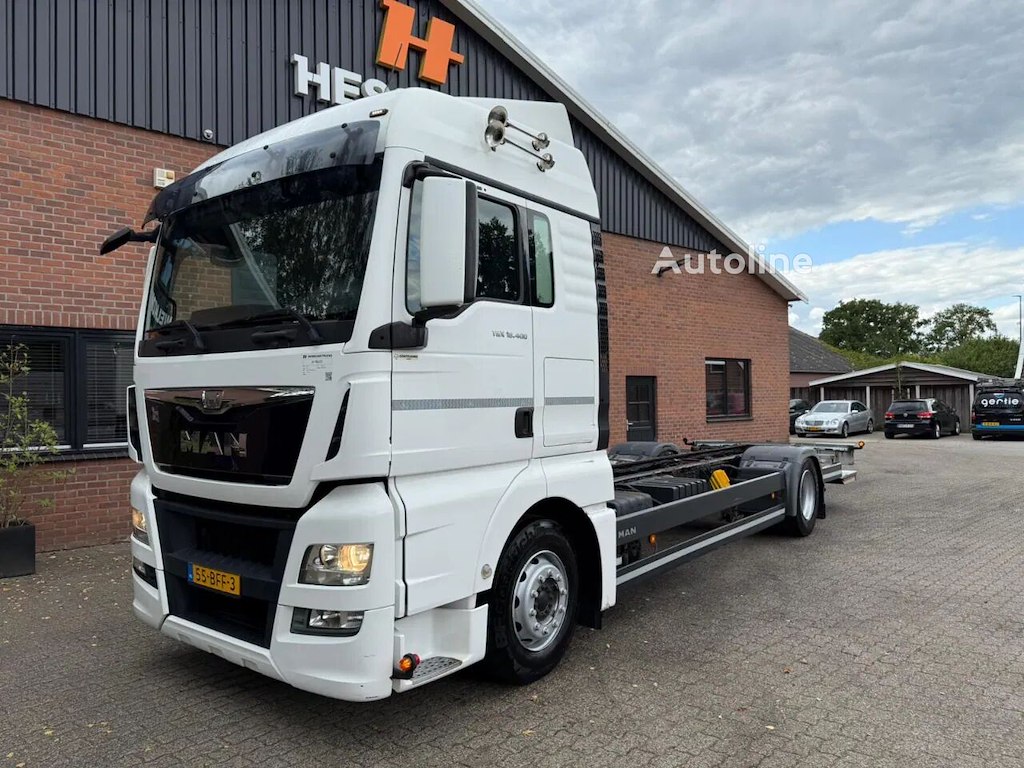 MAN TGX 18.400 XLX AHK LBW Standairco NL Truck kamion šasija