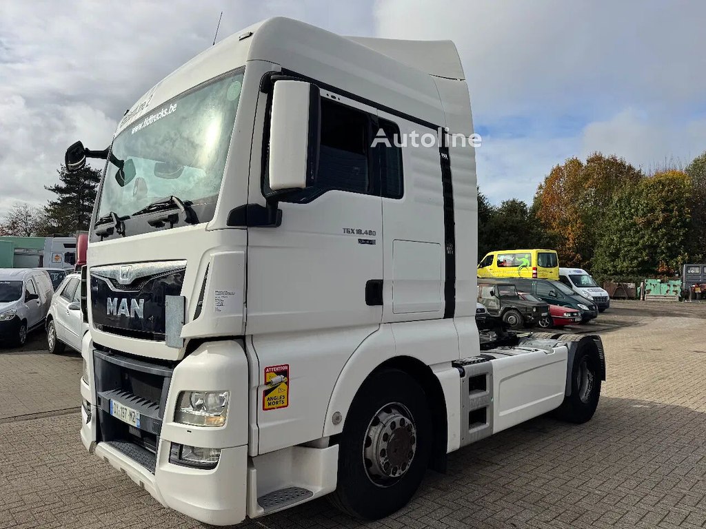 MAN TGX 18.480 **EURO 6-ZF RETARDER-FRENCH TRUCK** tegljač
