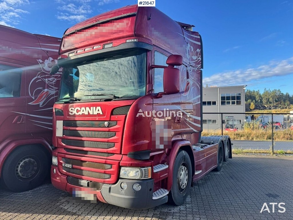 Scania Scania R490 6x2 Trekkvogn. ADR godkjent tegljač