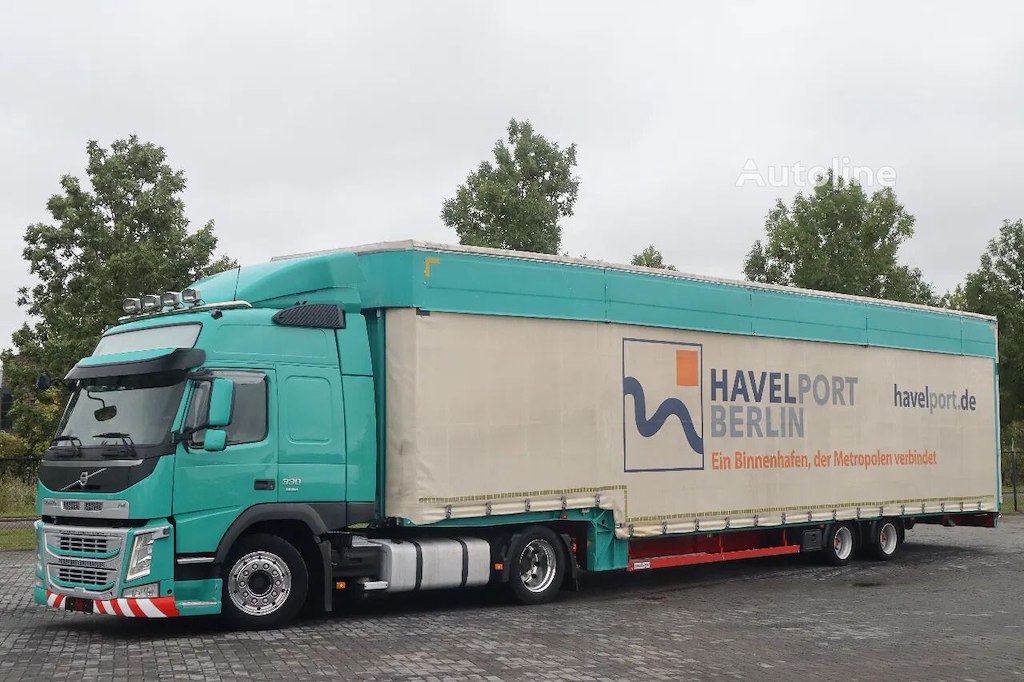 Volvo FM 330 | 4X2 | + MEUSBURGER MEGA TIEFLADER tegljač