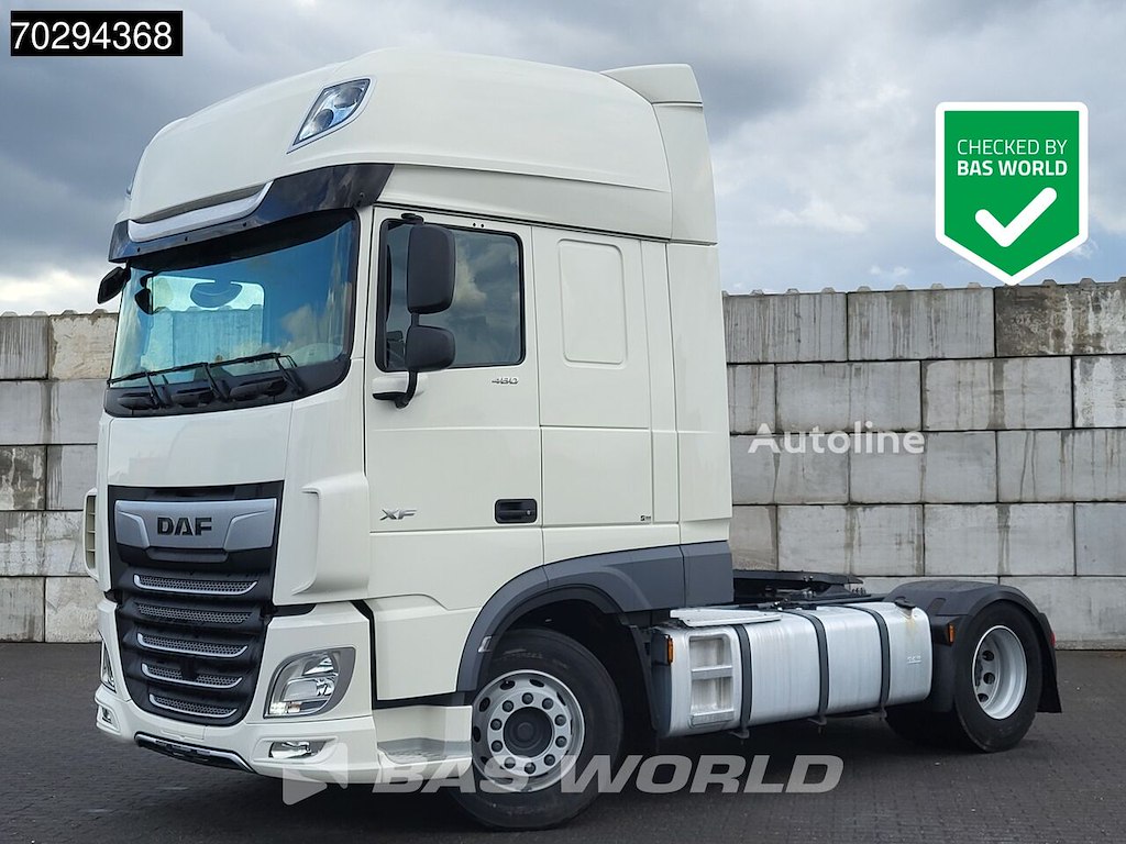 DAF XF 480 4X2 2xTanks ACC Euro 6 tegljač