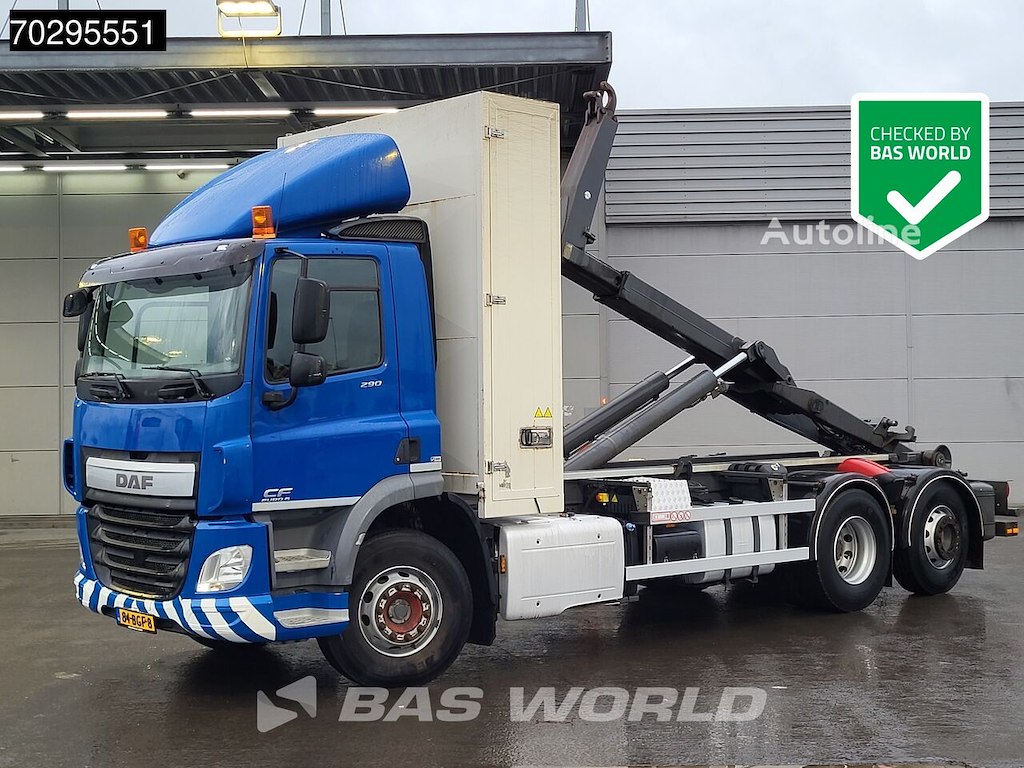DAF CF 290 6X2 NL-Truck 21Ton VDL S-21-6200 Lift+Steering-Axle Autom kamion rol kiper