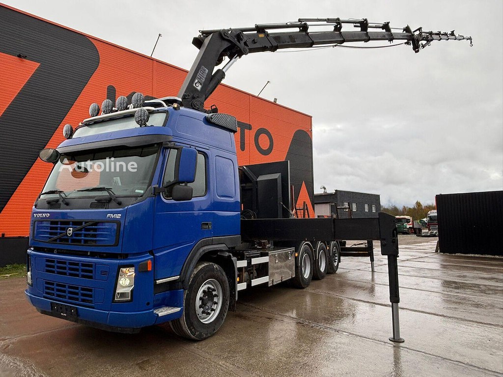 Volvo FM 12 460 8x4*4 HIAB 422 E-5 HIPRO+JIB / HOOK LIFT 20 ton / L=56 kamion rol kiper