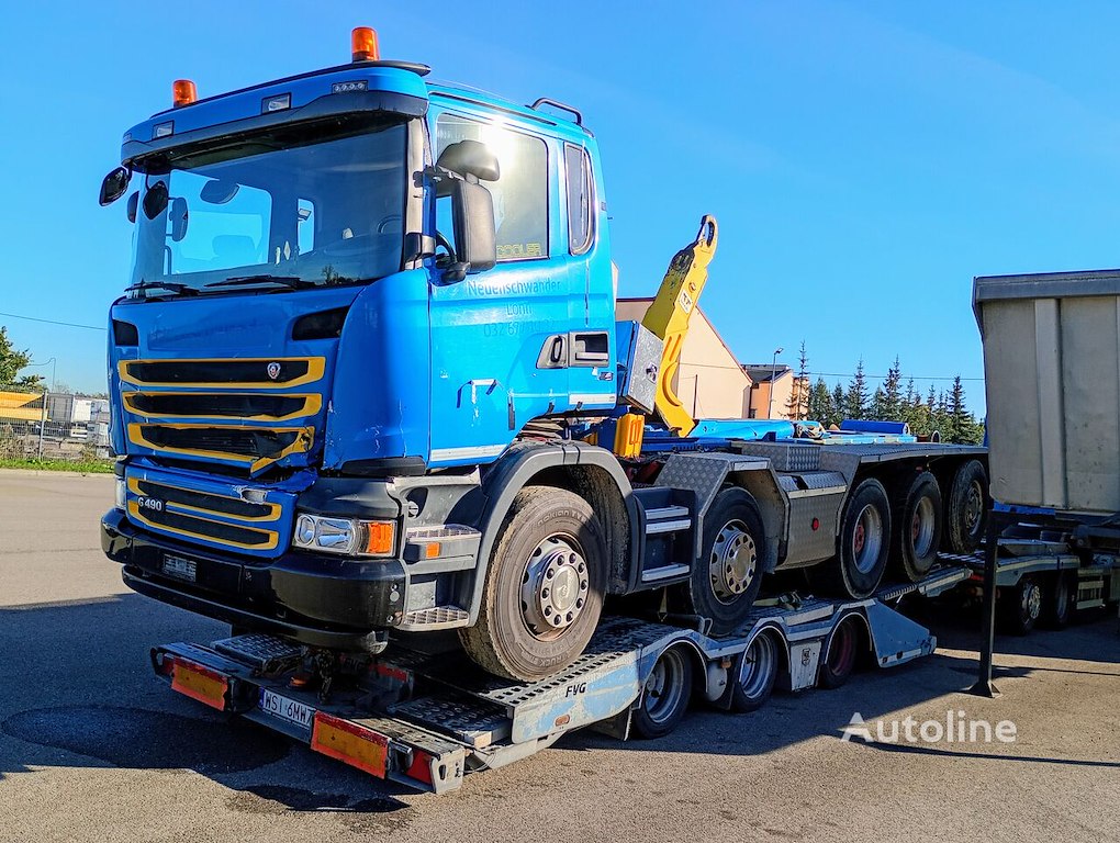 Scania G490 10X4 kamion rol kiper