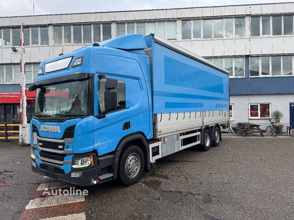 Scania P450 6X2 EURO 6 NGS 2500 KG ZEPRO LOAD LIFT kamion sa klizna zavesa cerada
