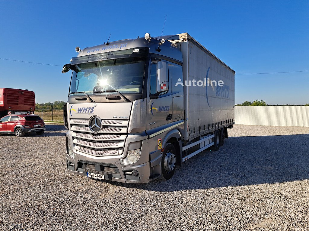 Mercedes-Benz Actros 2545L WGM94401 kamion sa klizna zavesa cerada + prikolica sa kliznom ceradom