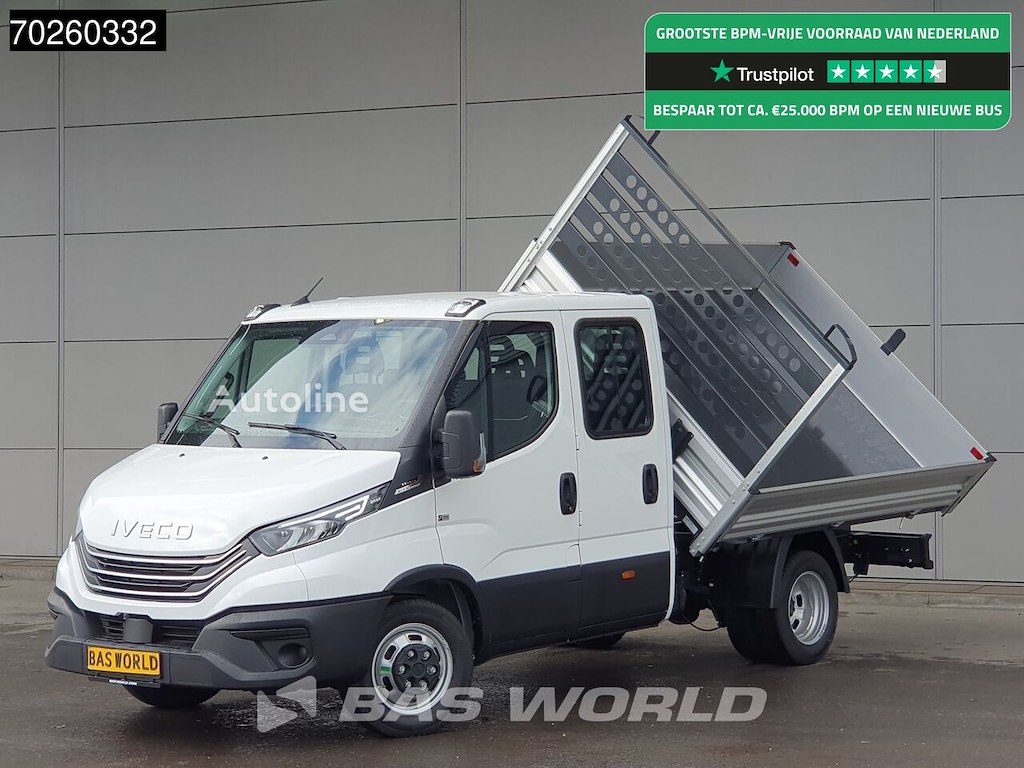 Novi IVECO Daily 35C21 3-Zijdige Kipper Dubbel Cabine 210PK 3.0L Dubbelluch kamion kiper < 3.5t