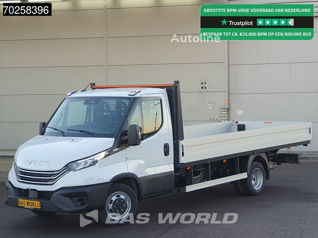 Novi IVECO Daily 35C21 3.0L Automaat 210PK 2025-Model Open laadbak Dubbellu kamion s ravnom platformom < 3.5t