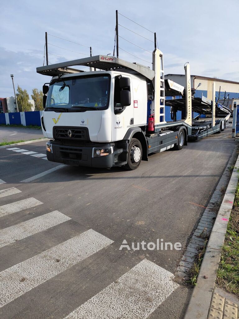 Renault Gamma T autotransporter + prikolica autotransportera