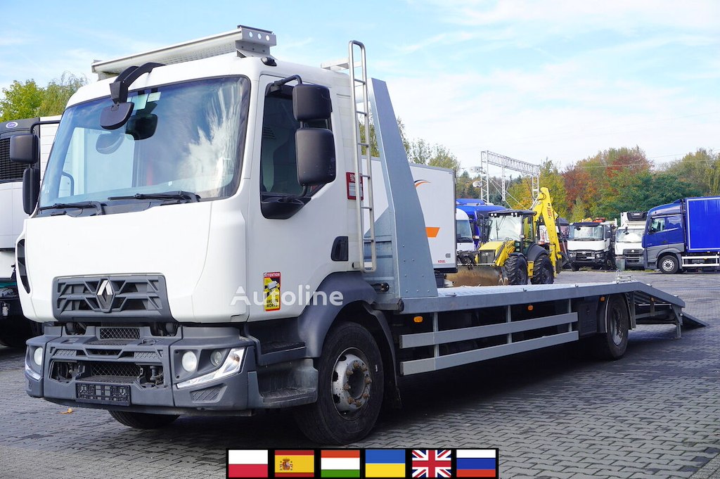 Renault D16 / NEW Tow truck 7.7 m / 170 tho. km autotransporter
