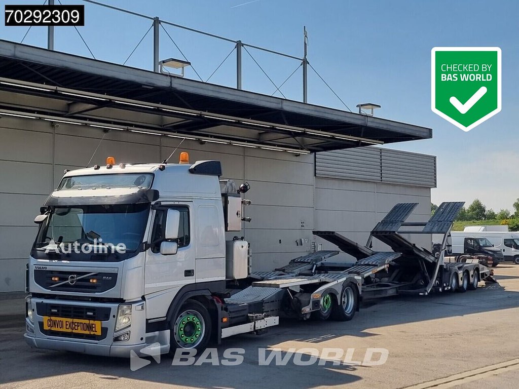 Volvo FM 460 6X2 Rolfo Hercules 3 Truck Transporter VEB+ Xenon Euro 5 autotransporter