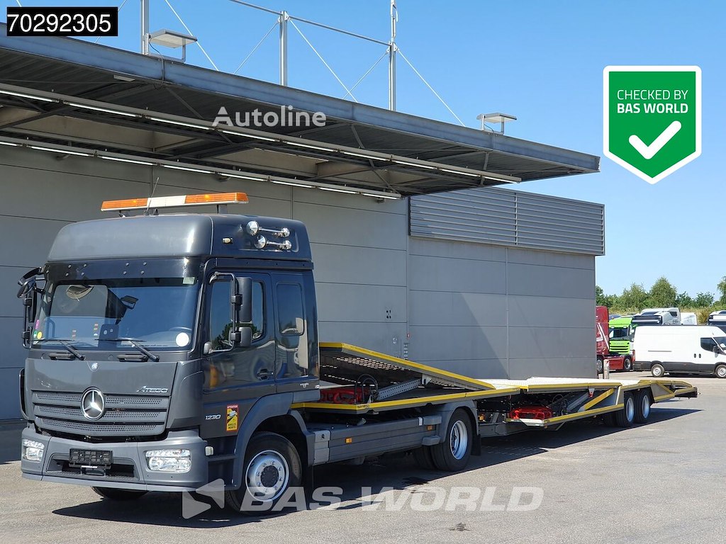 Mercedes-Benz Atego 1230 4X2 Kuvvetli car transporter 6 spots Winch Automatic autotransporter
