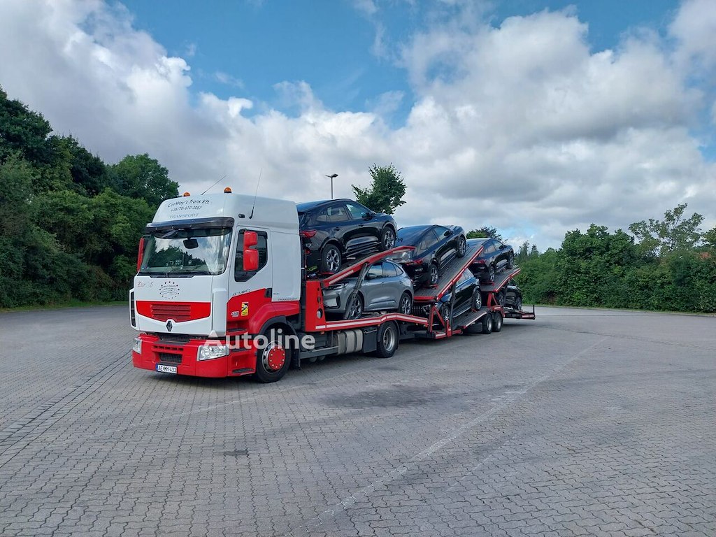 Renault Premium 430 DXI autotransporter &#x2B; prikolica autotransportera