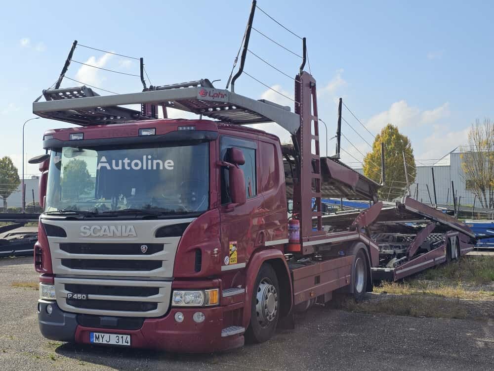 Scania Lohr 2017 autotransporter + prikolica autotransportera