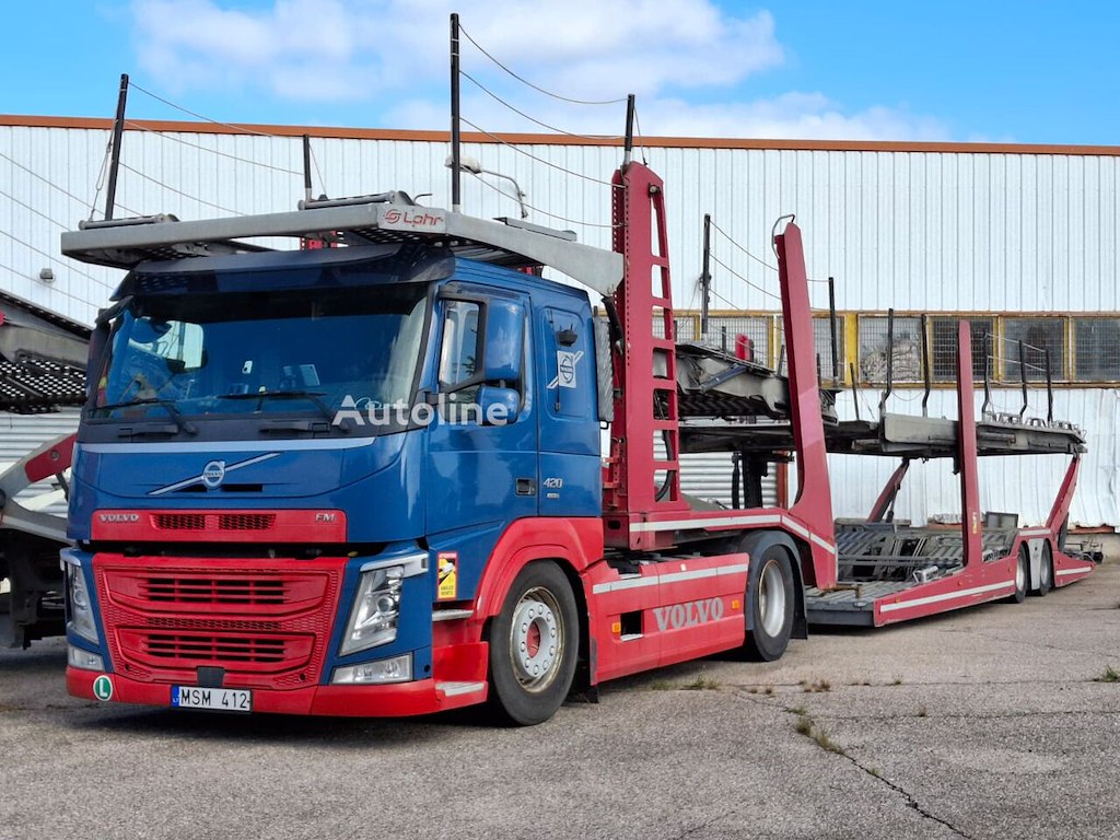 Volvo Lohr 2016 autotransporter + prikolica autotransportera