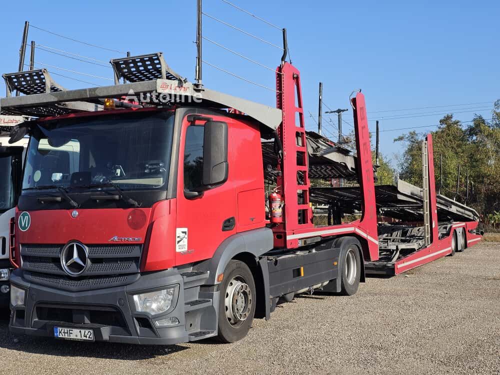 Mercedes-Benz + LOHR 2018 autotransporter + prikolica autotransportera