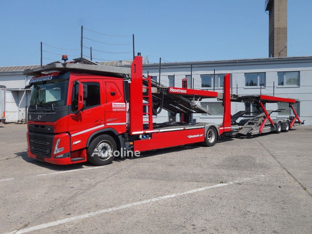 Volvo FM 460 Kässbohrer Vario / Supertrans autotransporter