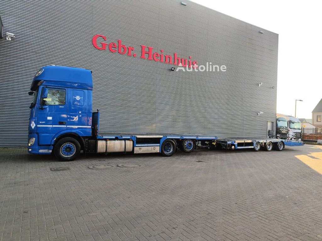 DAF XF 480 6x2 + FVG ALFS autotransporter