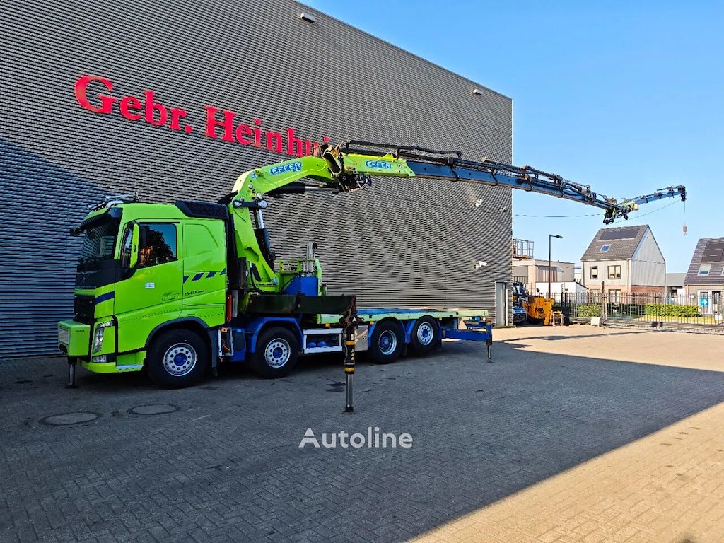 Effer Effer 685-6S + Jip 6S 12 x Hydr. Winch Volvo FH 540 8x2 kamion platforma