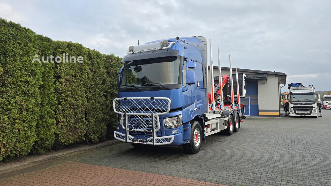 Renault DTI13 C 520 6x4 Holztransporter Palfinger M11L83 kamion za prevoz drva