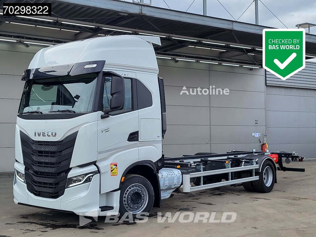 Novi IVECO S-Way 460 4X2 New! BDF Navi ACC LED Euro 6 vozilo za prevoz kontejnera