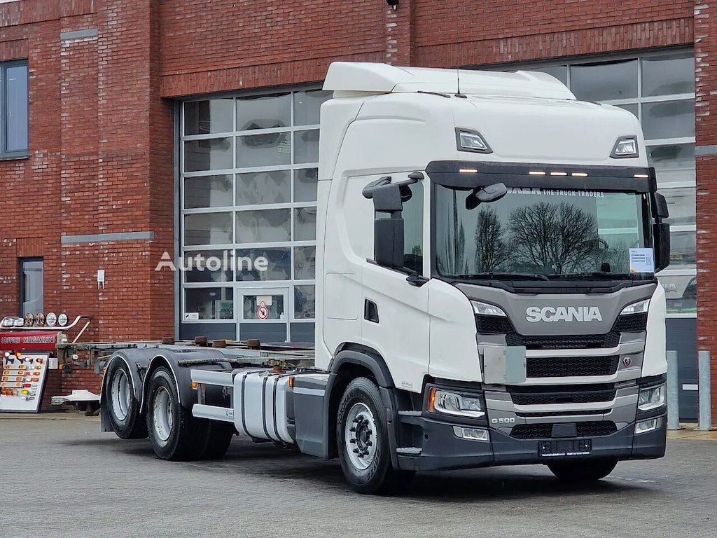 Scania G500 NGS Highline 6x2 - BDF - 4.75 WB - Retarder - Full air - Le vozilo za prevoz kontejnera