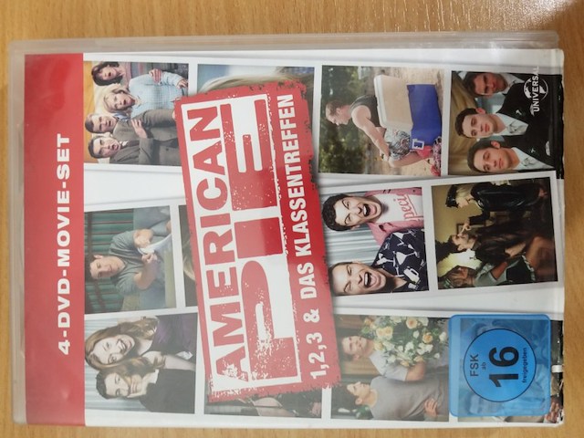 American pie 1,2,3 i Reunion original dvd