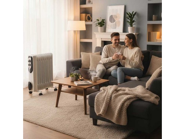 Uljani radijator sa 11 rebara 2500W Prosto UR-B18-11E