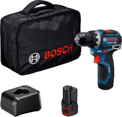 Bosch GSR 12V-32 akumulatorska bušilica - odvrtač, 2x2.0Ah i torba, 06019N7003