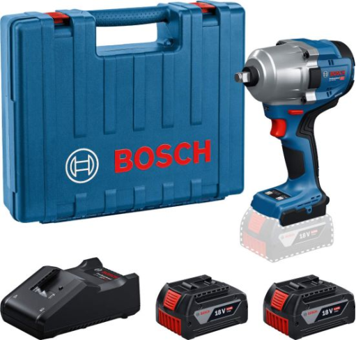 Bosch GDS 18V-780 akumulatorski udarni odvrtač, 2x5.0Ah, kofer, 06019P4021