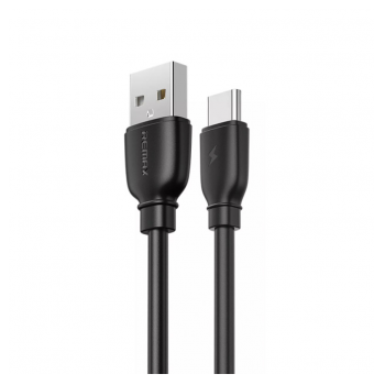 Kabel REMAX Suji Pro RC-138a USB na Type-C 2.4A crni 1m