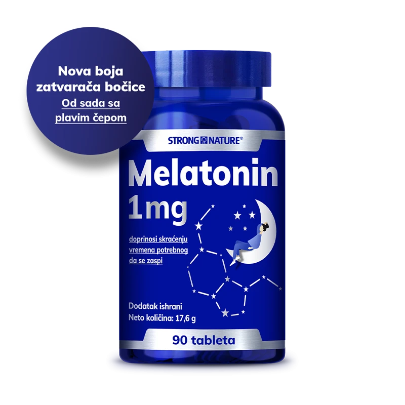 Strong Nature Melatonin 90x1mg