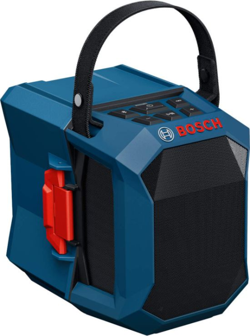 Bosch GPB 18V-1 C Solo bluetooth zvučnik, bez baterije i punjača, sa poklopcem baterije, 06014A7001