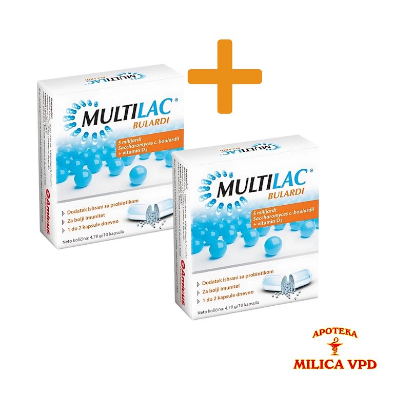 Multilac Bulardi 10 kapsula 1+1 GRATIS