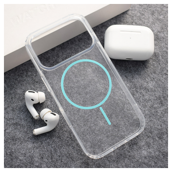 Maska Mag Case Clear Slim za iPhone 17 Pro Max plava