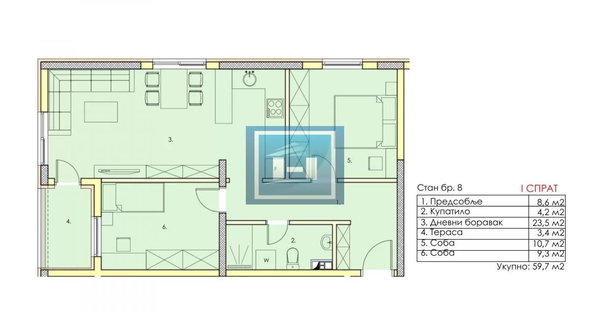 NOVI STANOVI – MODERNA GRADNJA, MIRNA LOKACIJA, POUZDAN INVESTITOR