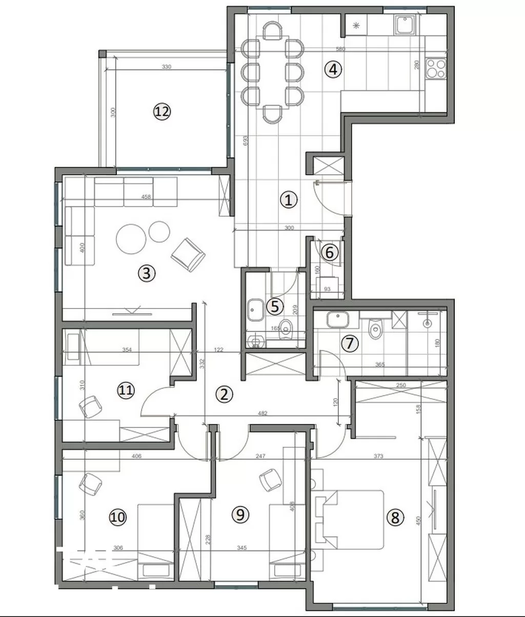 Stan,NOVI SAD,TELEP,kv: 135.00, € 319800, ID: 1098091