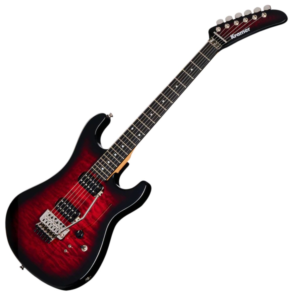 Kramer 84 HH Quilt Red Burst električna gitara