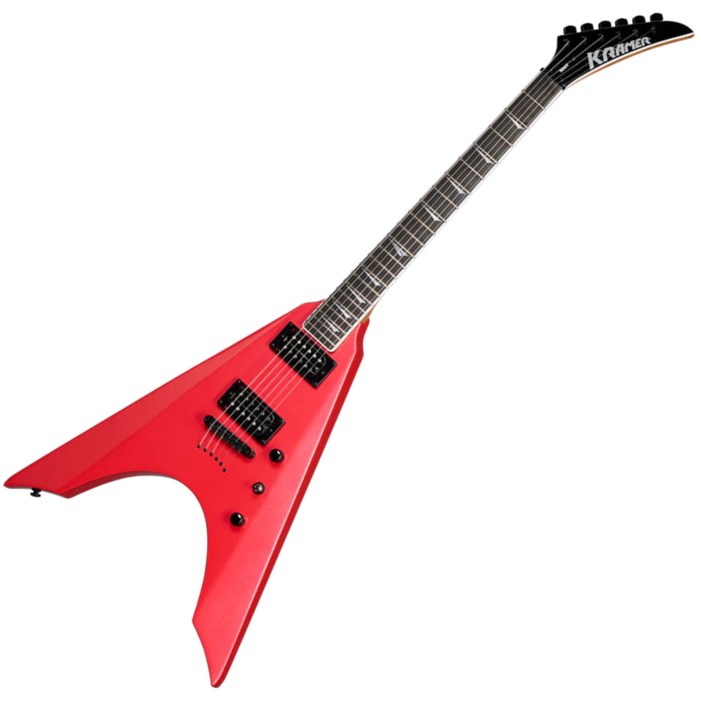 Kramer Nite-V Crimson Metallic električna gitara