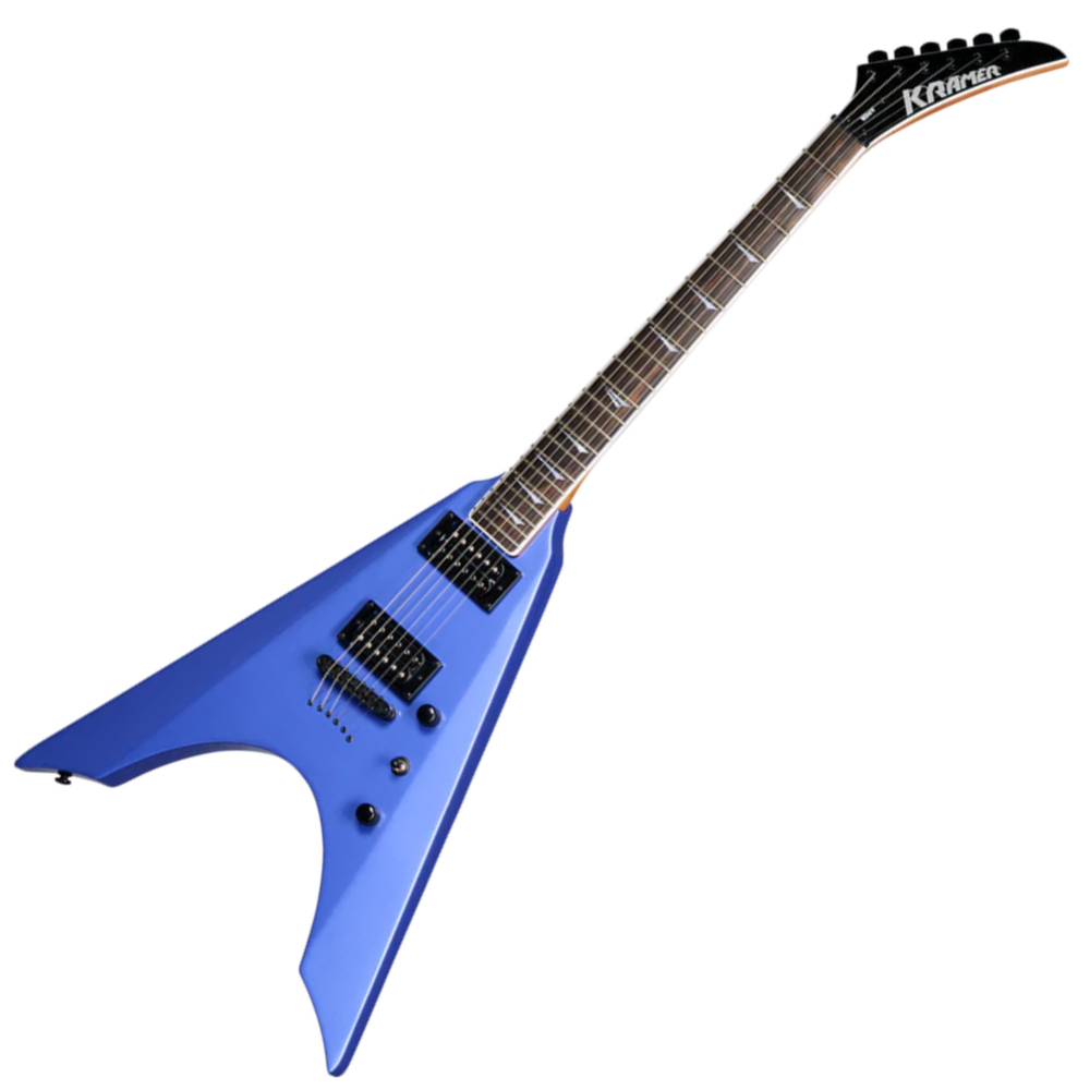 Kramer Nite-V Royal Blue Metallic električna gitara