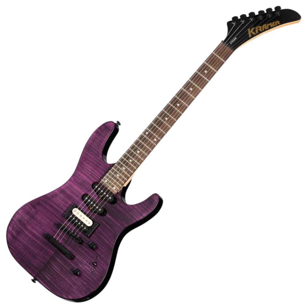 Kramer Striker Figured HSS Transparent Purple električna gitara