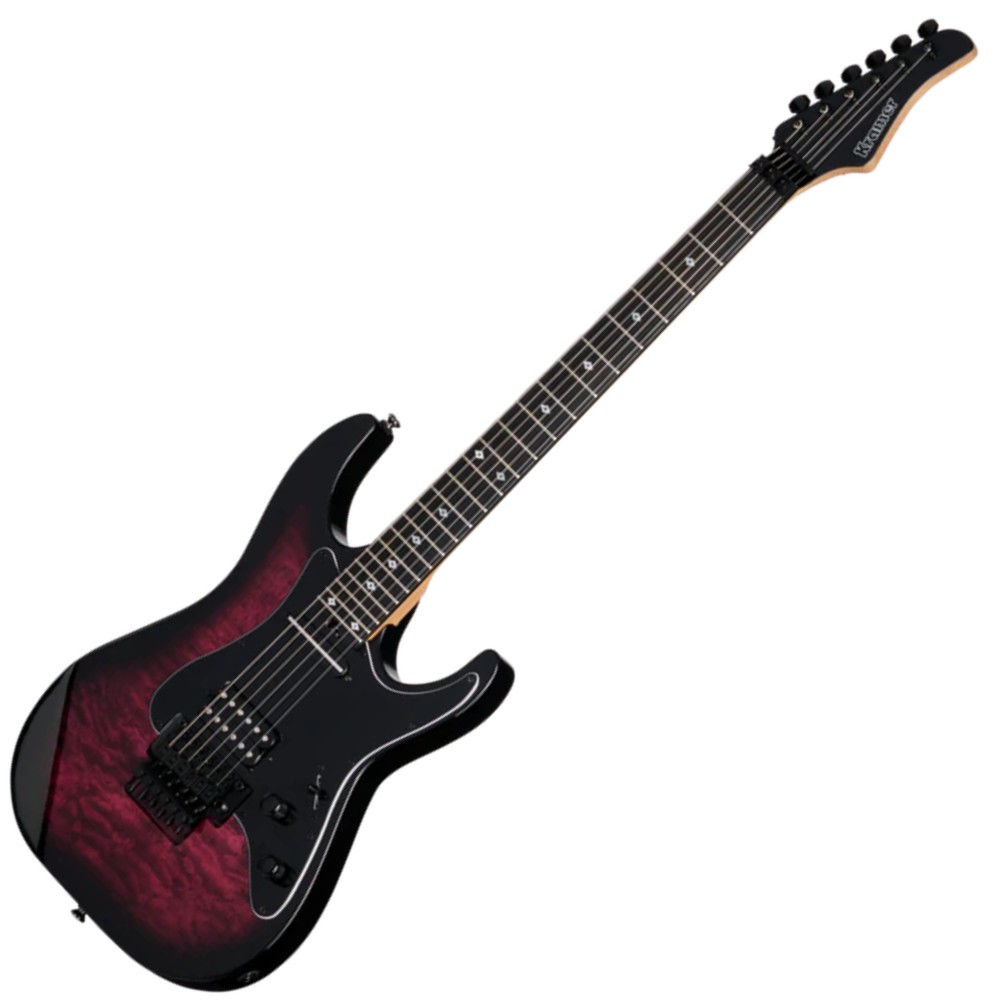 Kramer Volante Quilt HSFR Magenta Burst električna gitara