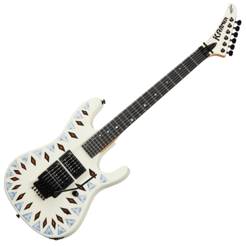 Kramer NightSwan Vintage White with Aztec Graphic električna gitara