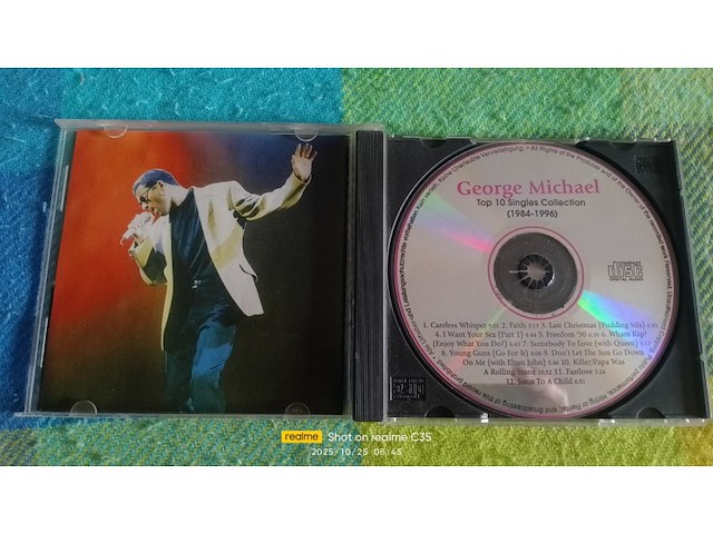 GEORGE MICHAEL TOP 10 SINGLES COLLECTION 1964-1996