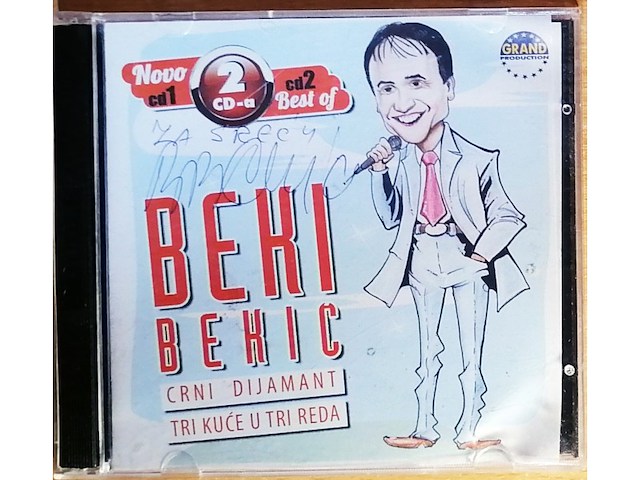 2CD folk: BEKI BEKIĆ - Best Of (2013) AUTOGRAM, MINT